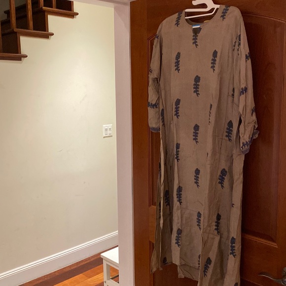 Tops | Rare Beautiful Block Print Indian Top So Soft Beautiful Made 4 ...